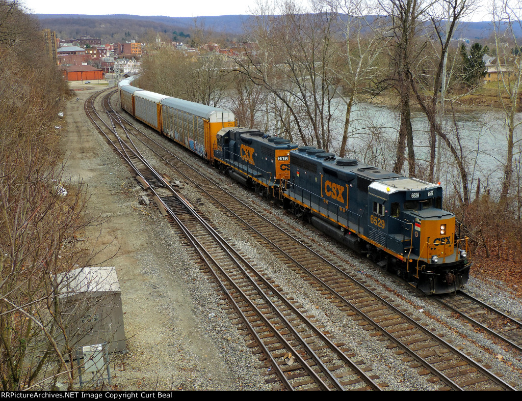 CSX 6529 and 2513
